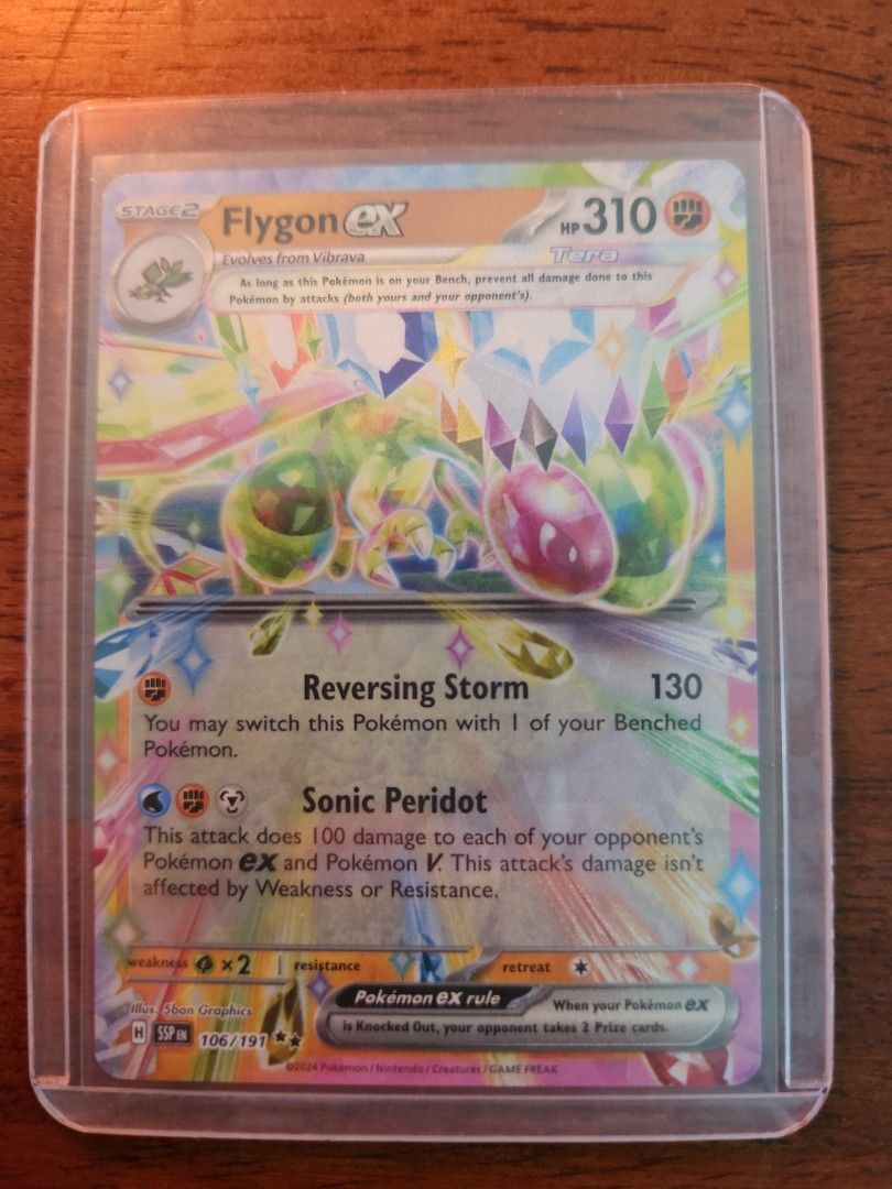 Pokemon TCG - Flygon ex, Hobbies & Toys, Toys & Games on Carousell