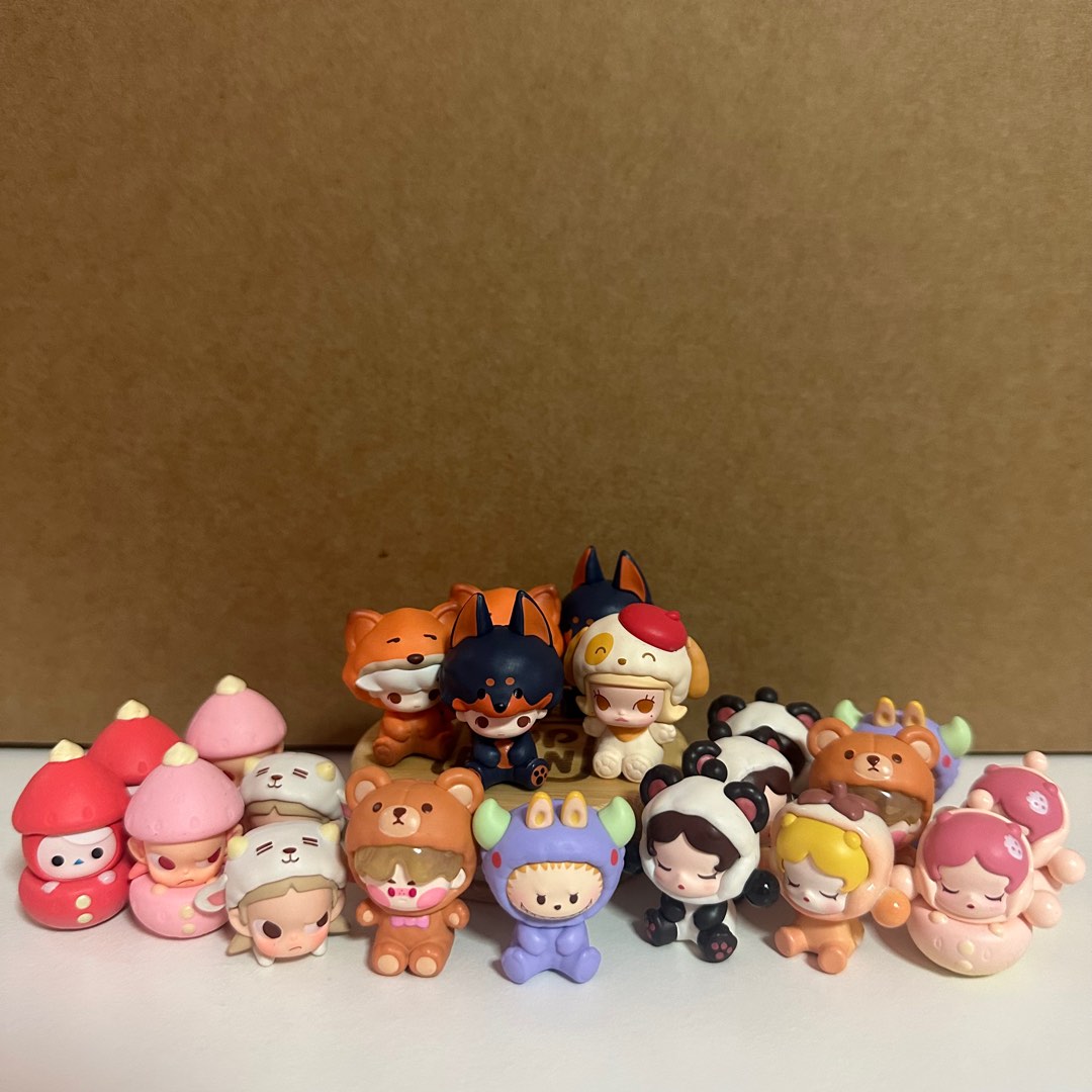 POPMART Popbeans (Pajama Party Series, Assorted popbeans), Hobbies ...
