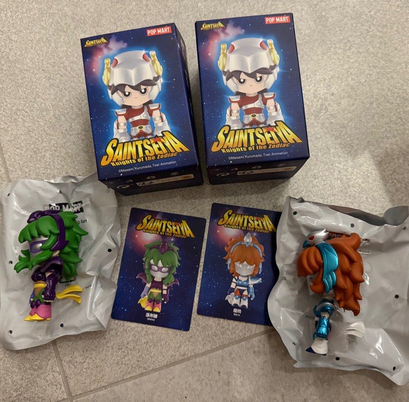 Popmart saint seiya, Hobbies & Toys, Toys & Games on Carousell