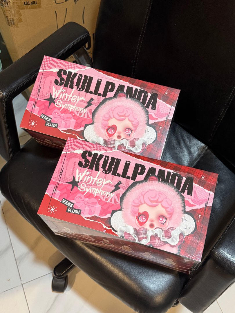 Popmart Skullpanda Winter Symphony Series Plush, Hobbies & Toys, Toys ...