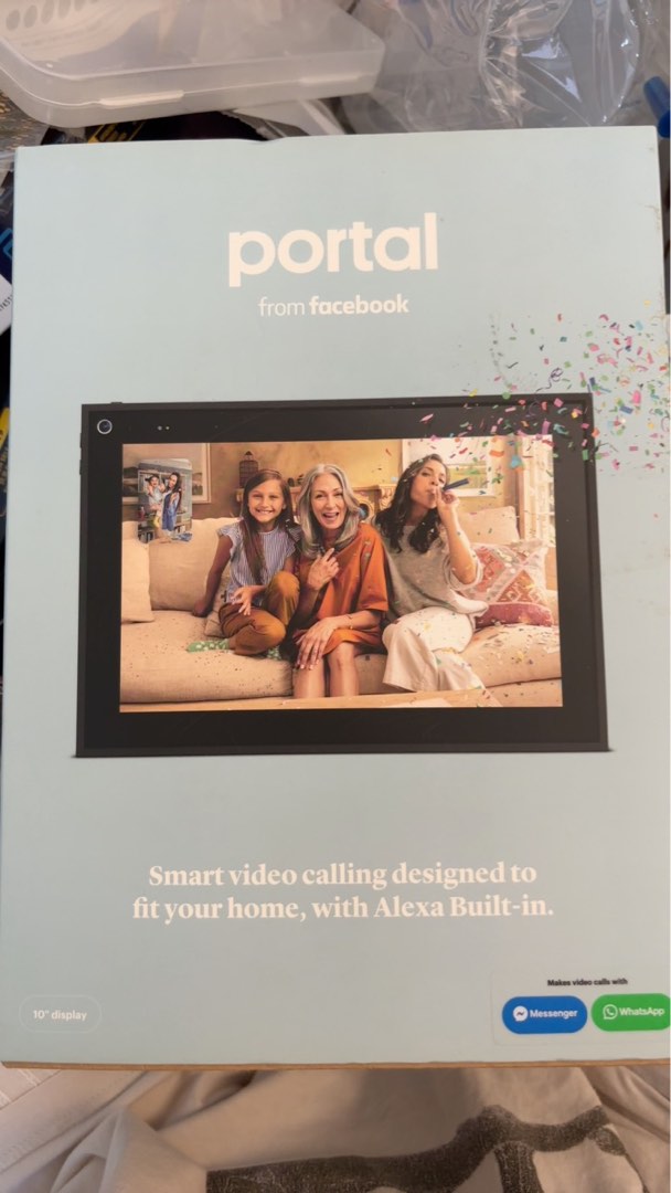 Portal from Facebook 10" Smart Video Calling Display, TV & Home ...