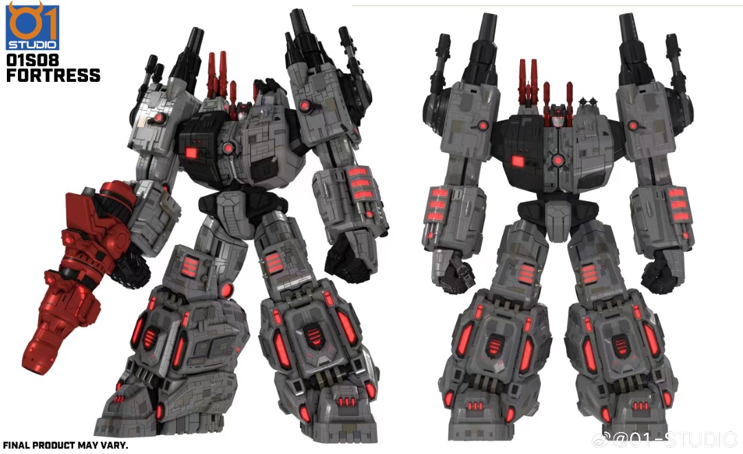 01 Studio, 01S-08 Fortress (Metroplex), Transformers MP, Hobbies & Toys ...