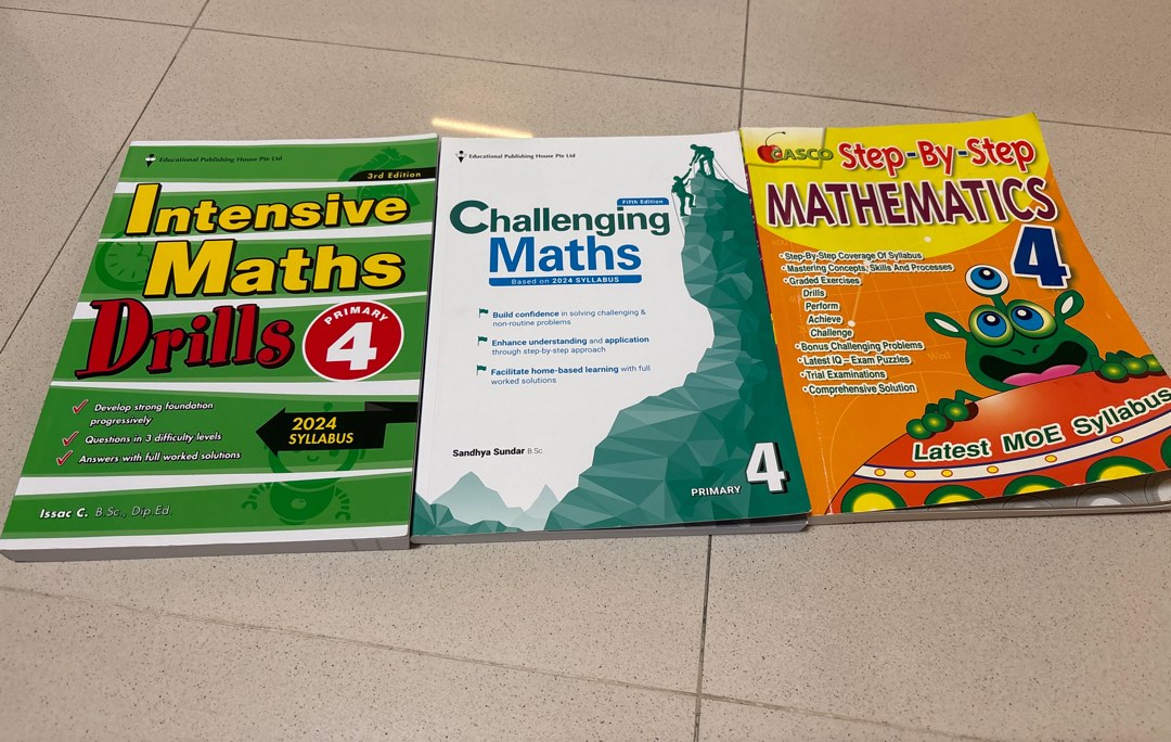 Primary 4 maths assessment books, Hobbies & Toys, Books & Magazines ...