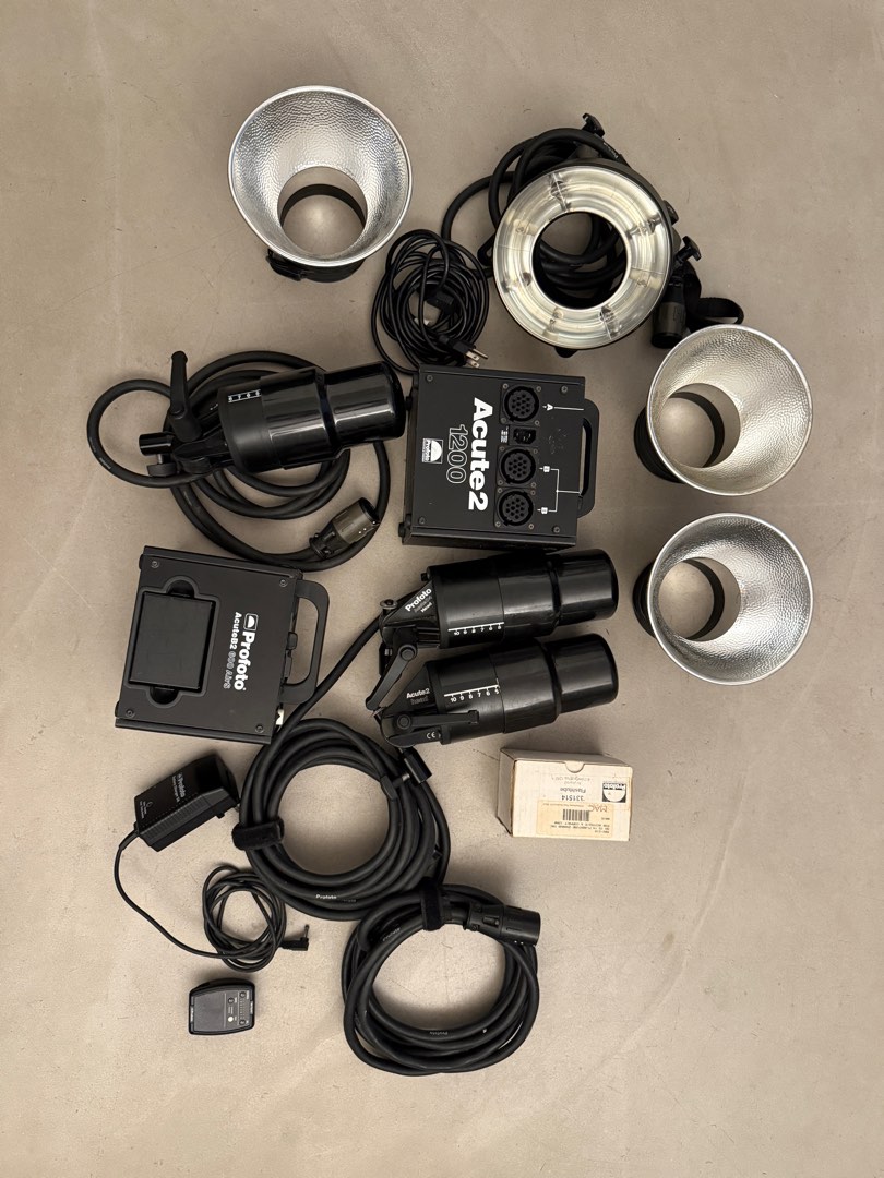 Profoto Acute2 1200 & Acute B2 600 AirS, Photography, Photography ...