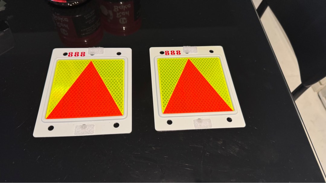 Provisional Driver License Plate, Car Accessories, Car Plates on Carousell