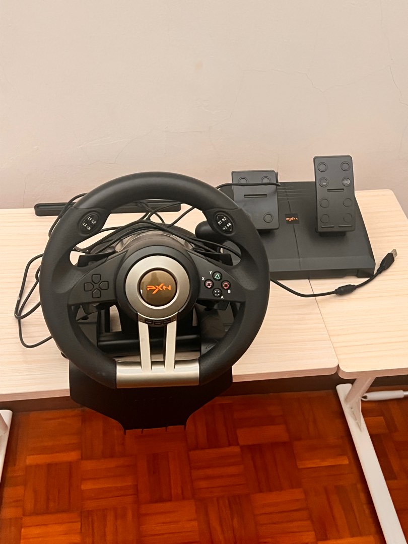 PXN V3 Pro racing wheel, Video Gaming, Gaming Accessories, Controllers ...