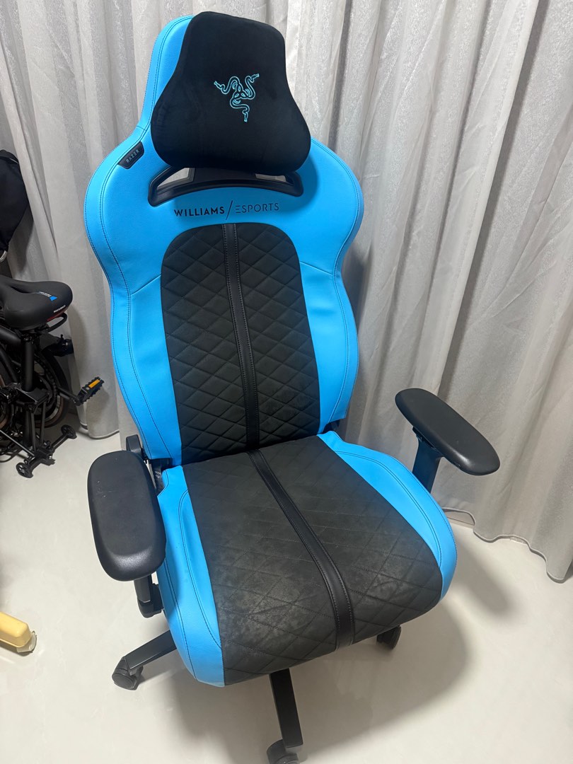 Razer Enki Pro Williams Gaming Chair, Furniture & Home Living ...