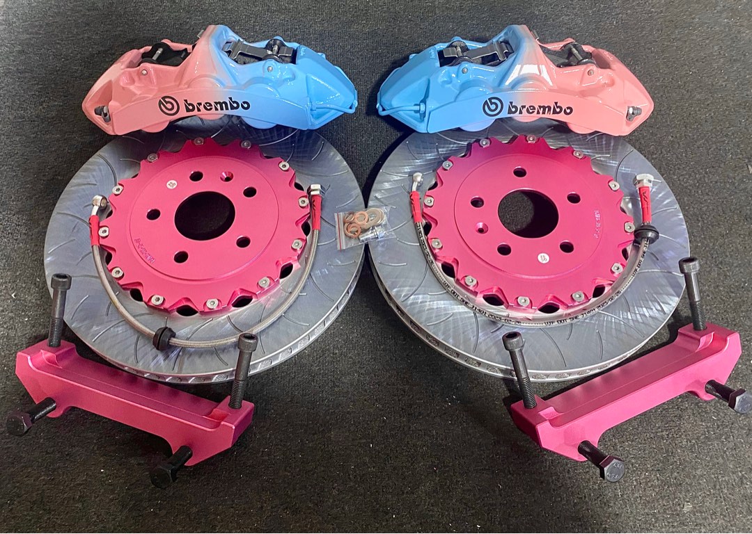 Restored Brembo F50 Gt6 4 pot 6 pot Brake Kit Custom colour, Car Accessories, Accessories on ...