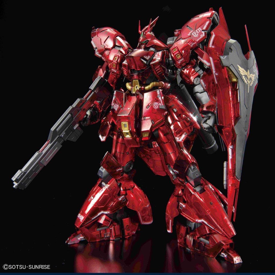 《現貨》RG 1/144 THE GUNDAM BASE LIMITED 限定 SAZABI 沙煞比 沙薩比 [MECHANICAL CORE ...