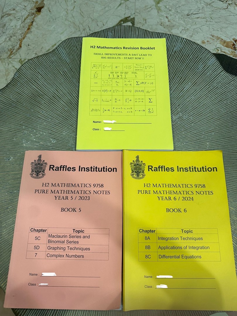 RI Math Revision Booklets and Notes, Hobbies & Toys, Books & Magazines ...