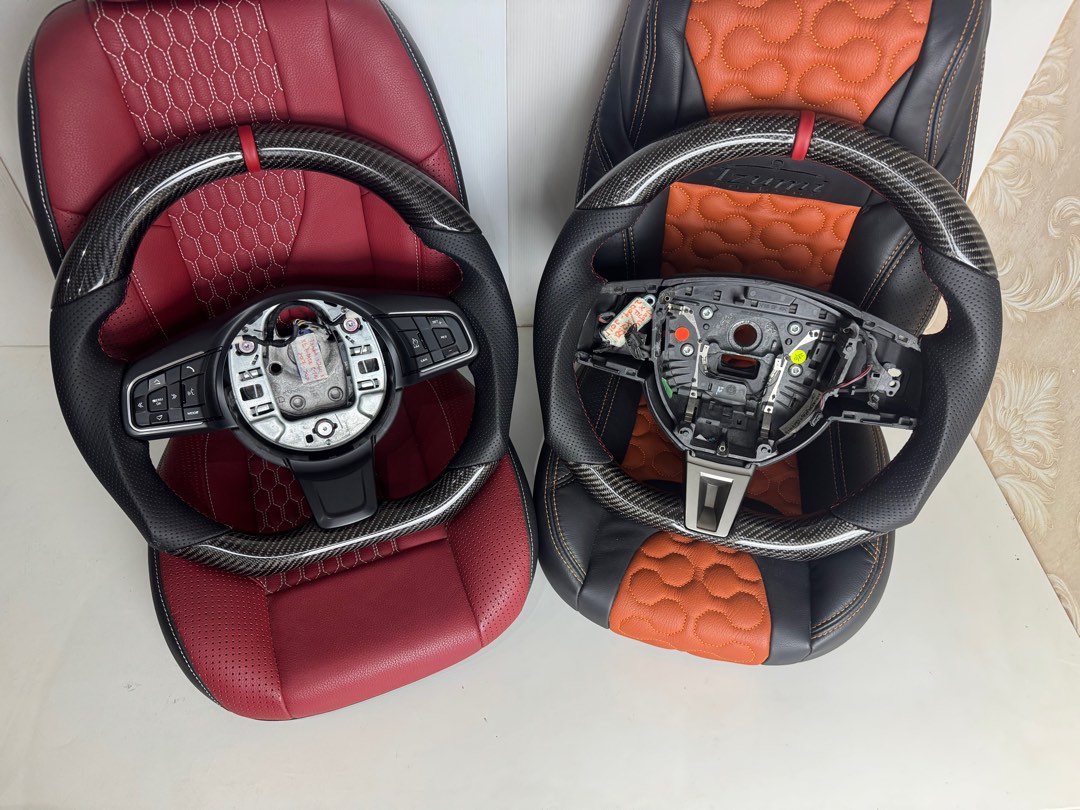 Robson Design Jaguar XF / XE / E-Pace Carbon Fiber steering wheel, Car ...