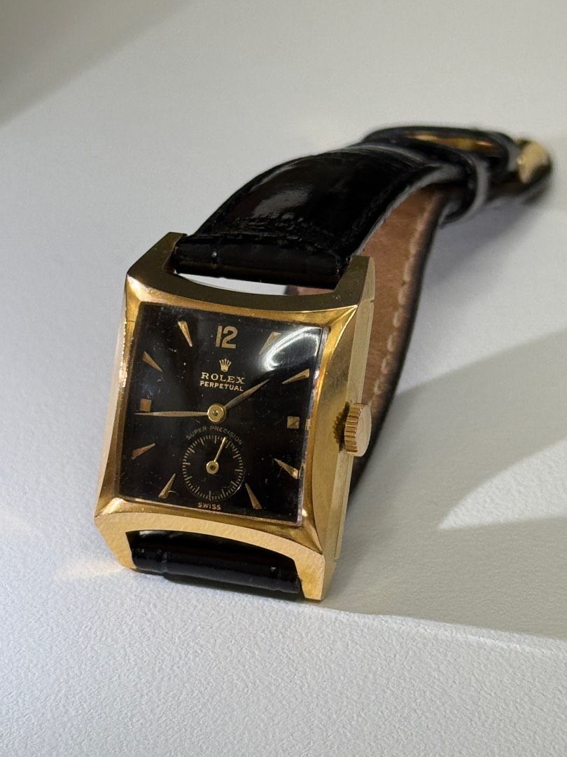 Rolex Precision Perpetual Tank Asymmetric | Super Precision | 1953 ...