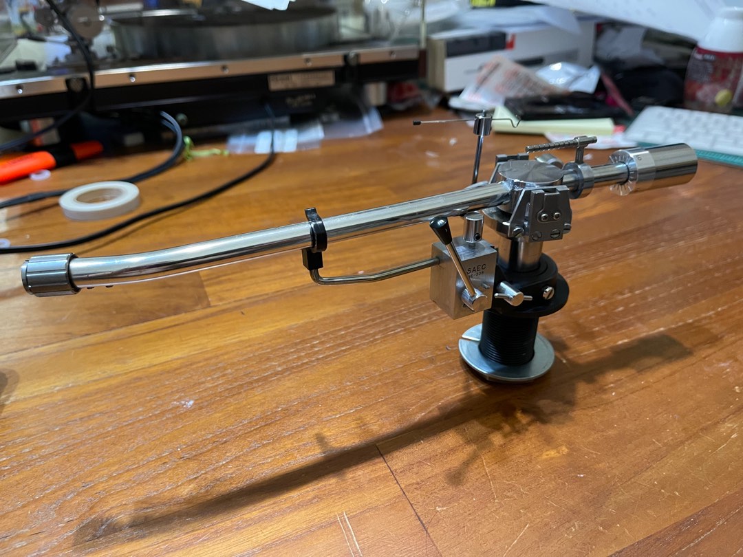 SAEC WE-308 tonearm Made in Japan, Audio, Other Audio Equipment on ...
