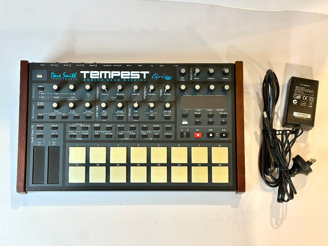 Sequential DSI Dave Smith Roger Linn Tempest Drum Machine, Audio, Other Audio Equipment on Carousell