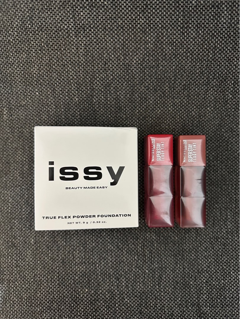 [SET] ISSY Fawn Powder Maybelline Teddy Tint, Beauty & Personal Care ...