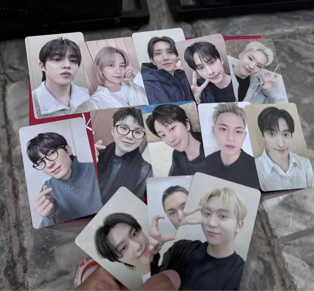 Seventeen Happy burstday stamp rally pcs, Hobbies & Toys, Memorabilia ...