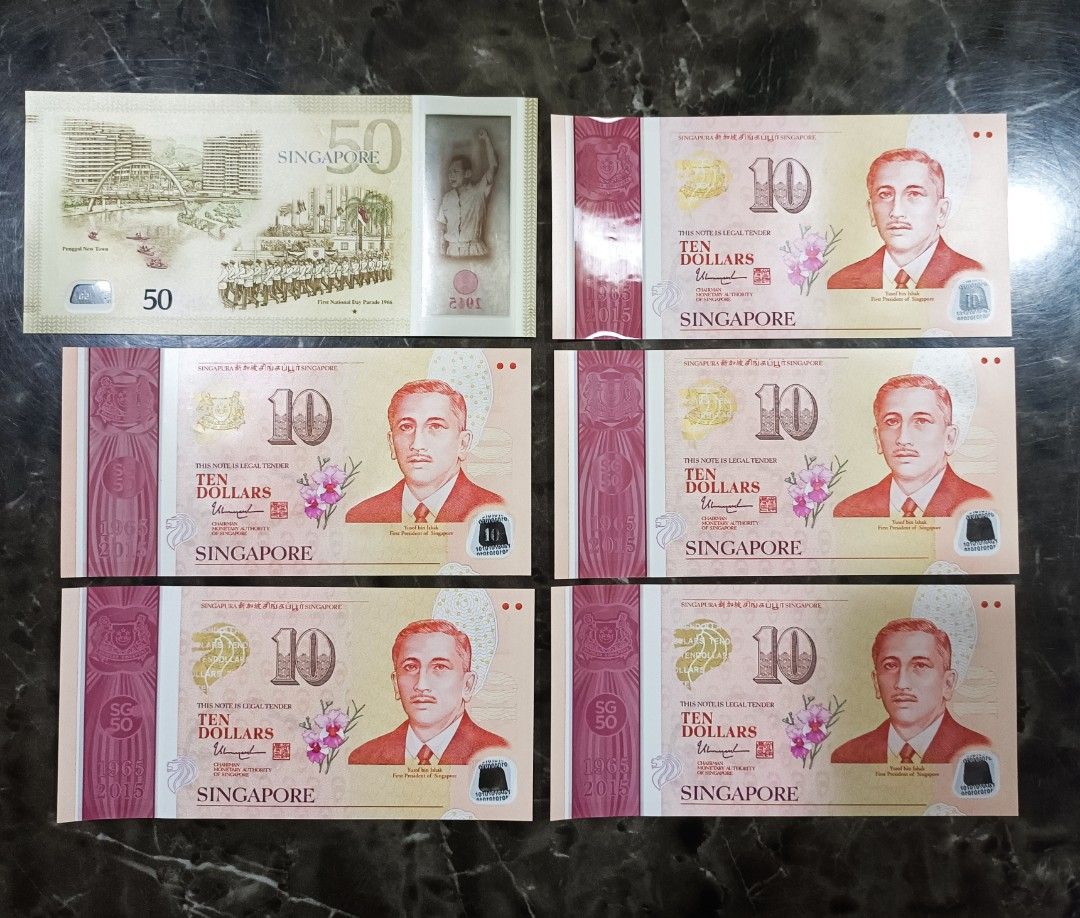 SG50 Commemorative Notes LKY, Everything Else on Carousell