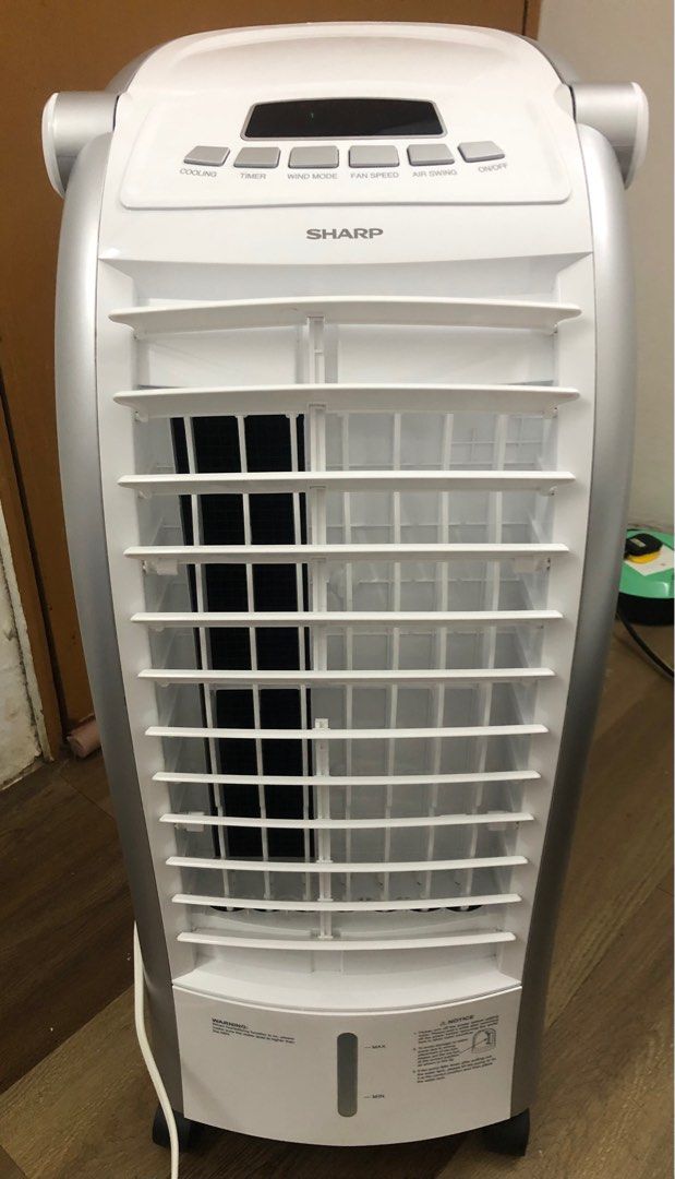 Sharp Air Cooler Portable 6L with Remote Control, Furniture & Home ...