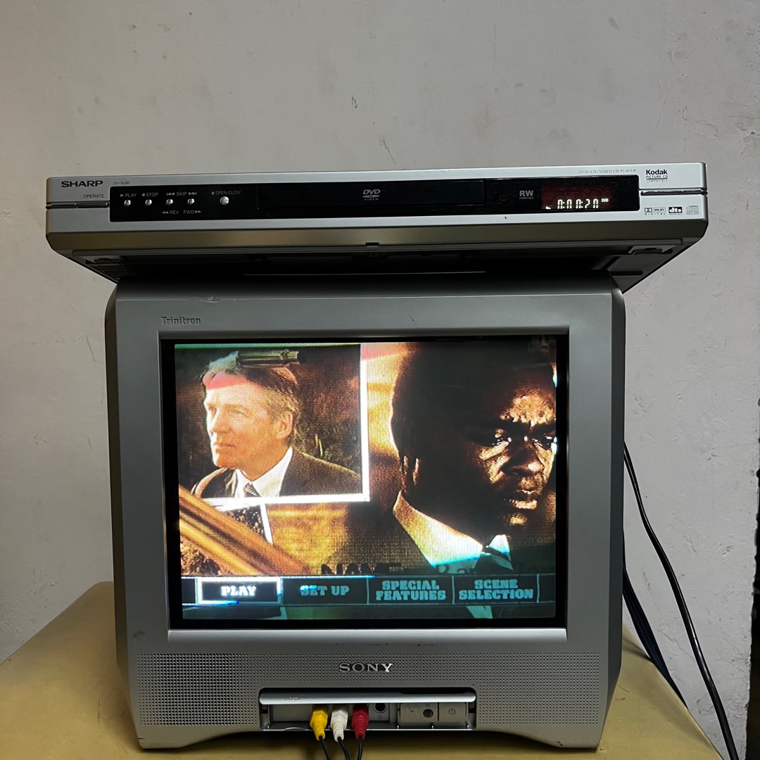 Sharp DV-SL80 DVD Video Player, TV & Home Appliances, TV ...