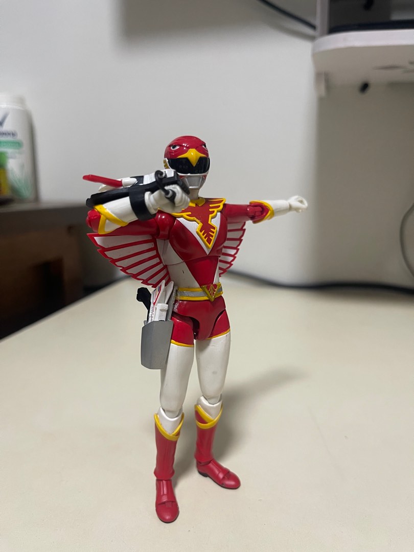 SHF - Jetman Red Hawk, Hobbies & Toys, Toys & Games on Carousell