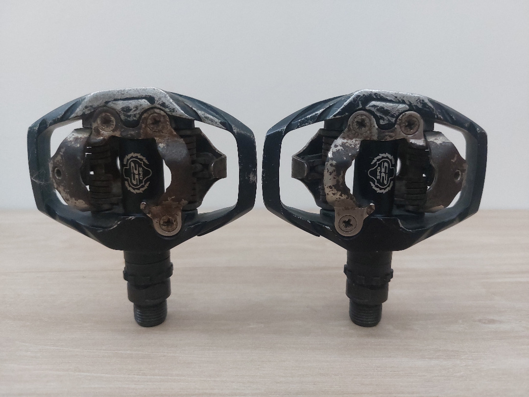 Shimano PD-M530 25th Anniversary Edition Clipless Pedals, Sports ...