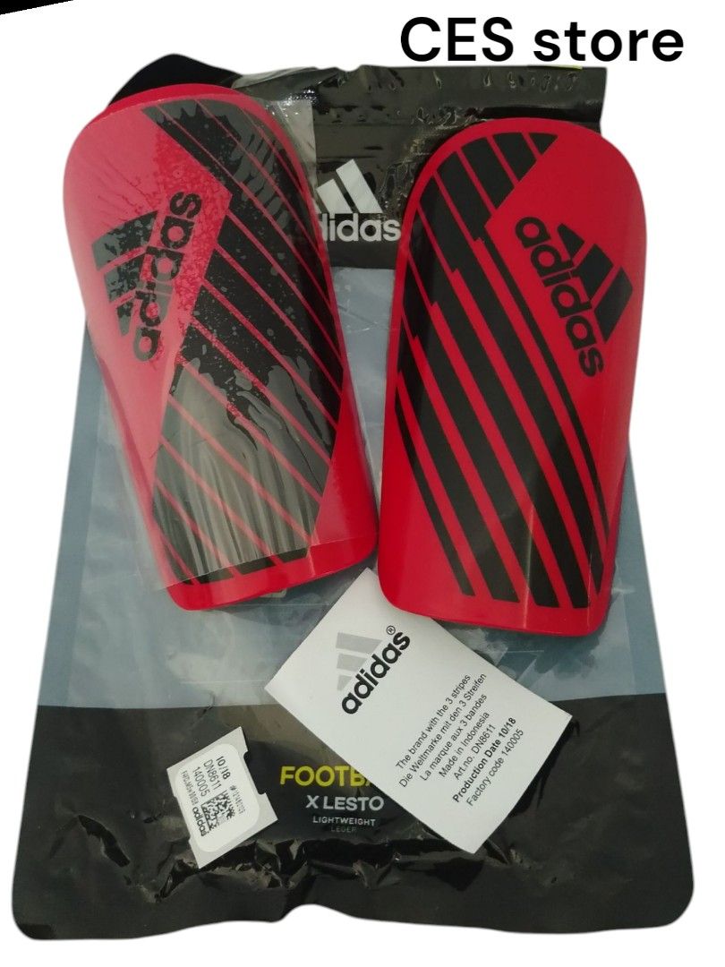 Shinguard pelindung tulang kering sport sepakbola adidas x lesto, Olah Raga, Baju Olahraga di ...