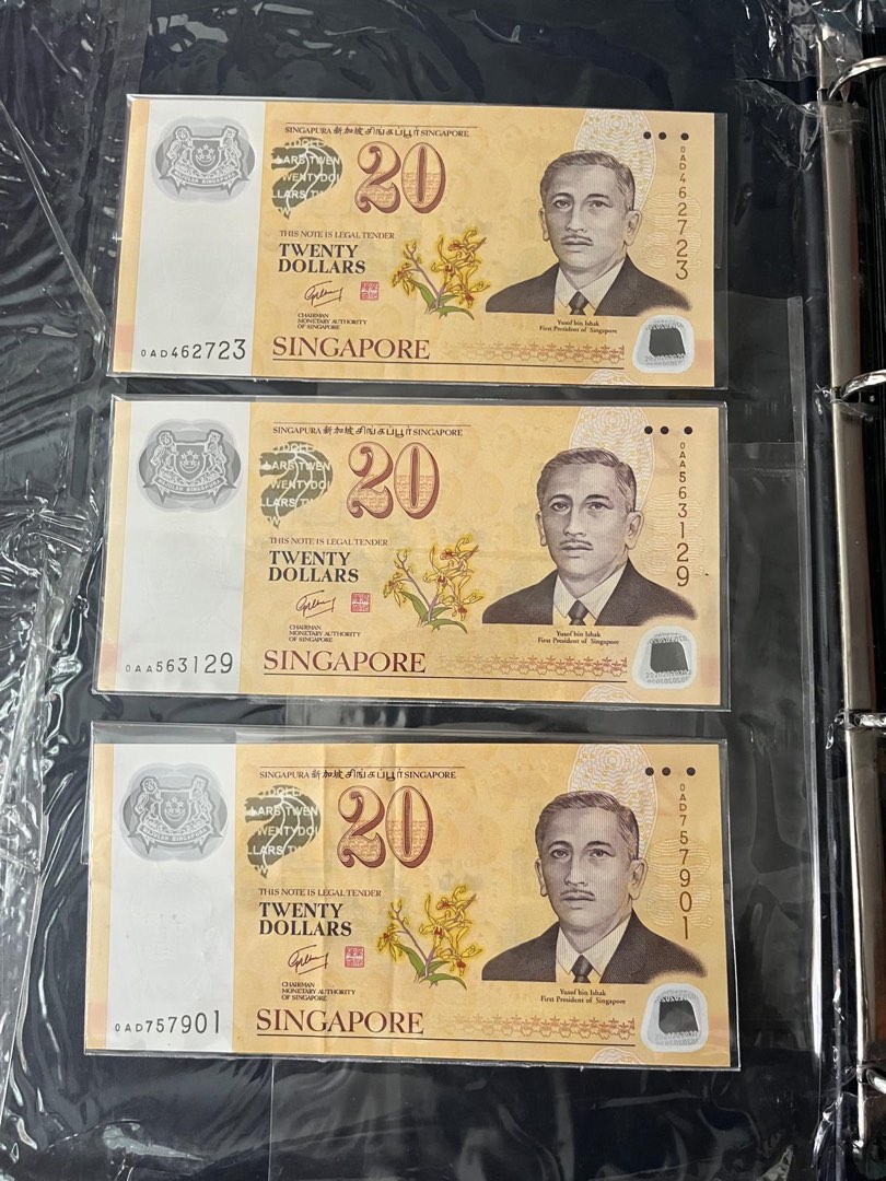 Singapore Brunei Commemorative $20 Note, Hobbies & Toys, Memorabilia ...