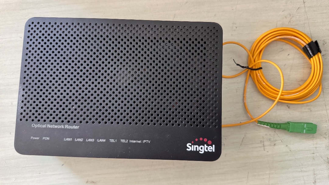Singtel Optical Network Terminal, Computers & Tech, Parts & Accessories ...