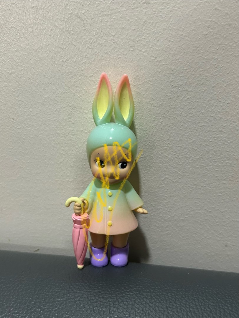 Sonny Angel Raindy Day Raincoat Rabbit Secret wts, Hobbies & Toys, Toys ...
