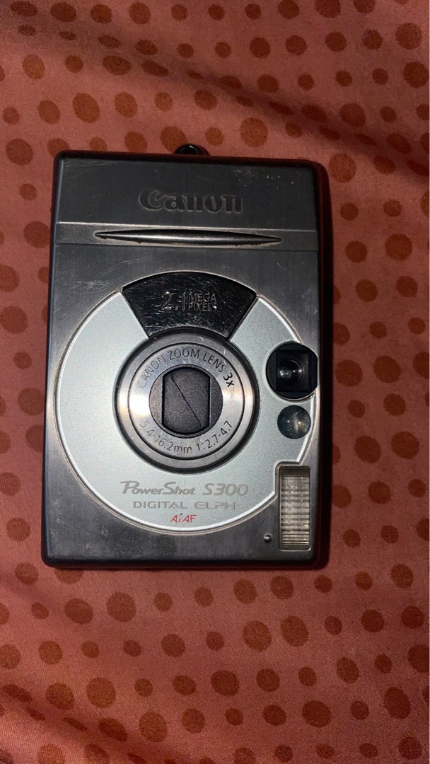 Sony PowerShot S300 Digital Elph digital camera, Photography, Cameras ...