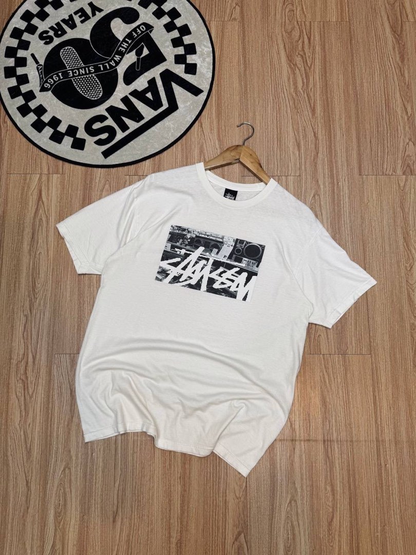 STUSSY SIGN, Men's Fashion, Tops & Sets, Tshirts & Polo Shirts on Carousell