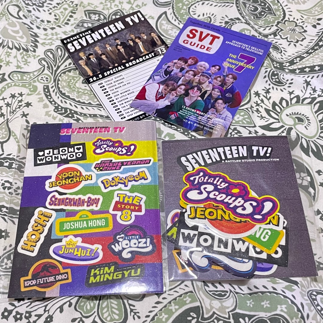 svt stickers set, Hobbies & Toys, Memorabilia & Collectibles, K-Wave on ...