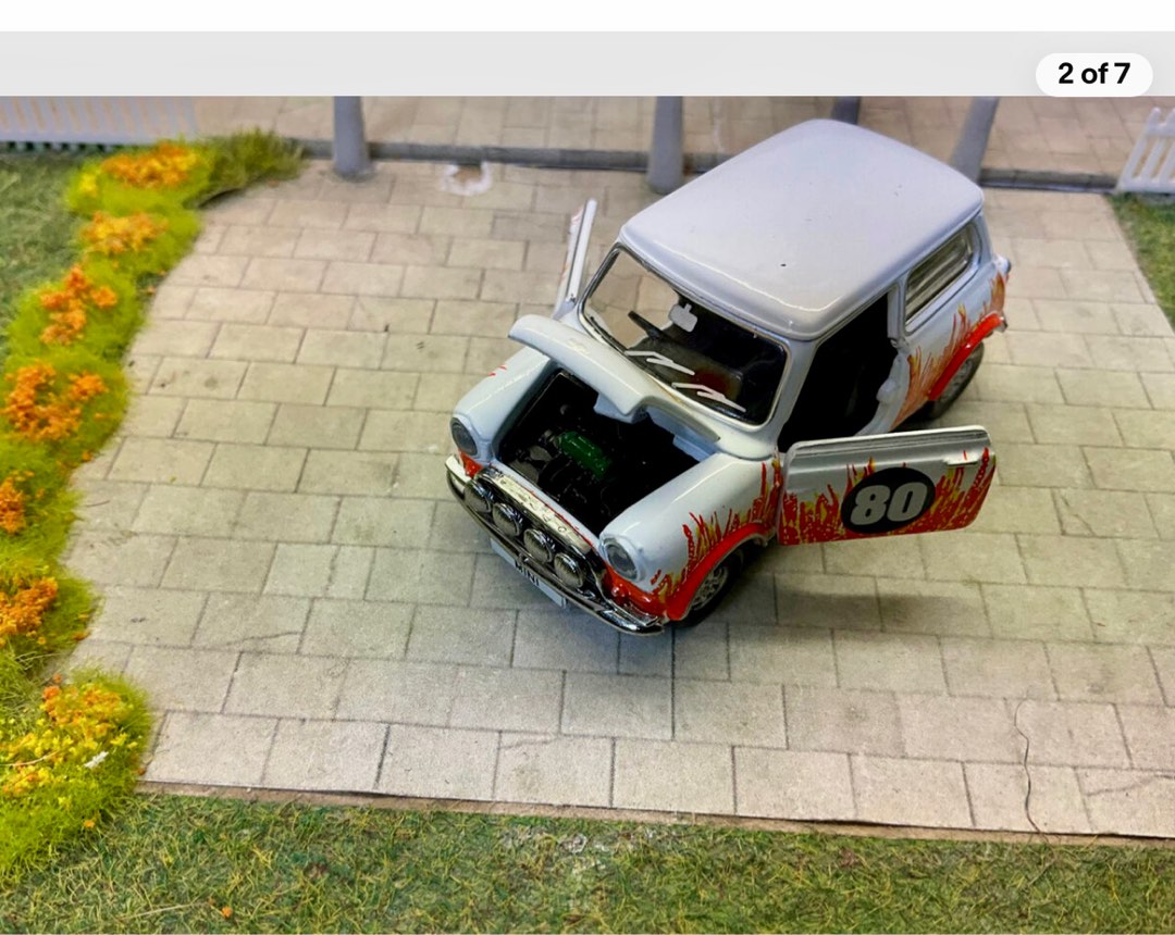 TINY MINI COOPER MK 1 1980'S, Hobbies & Toys, Toys & Games on Carousell