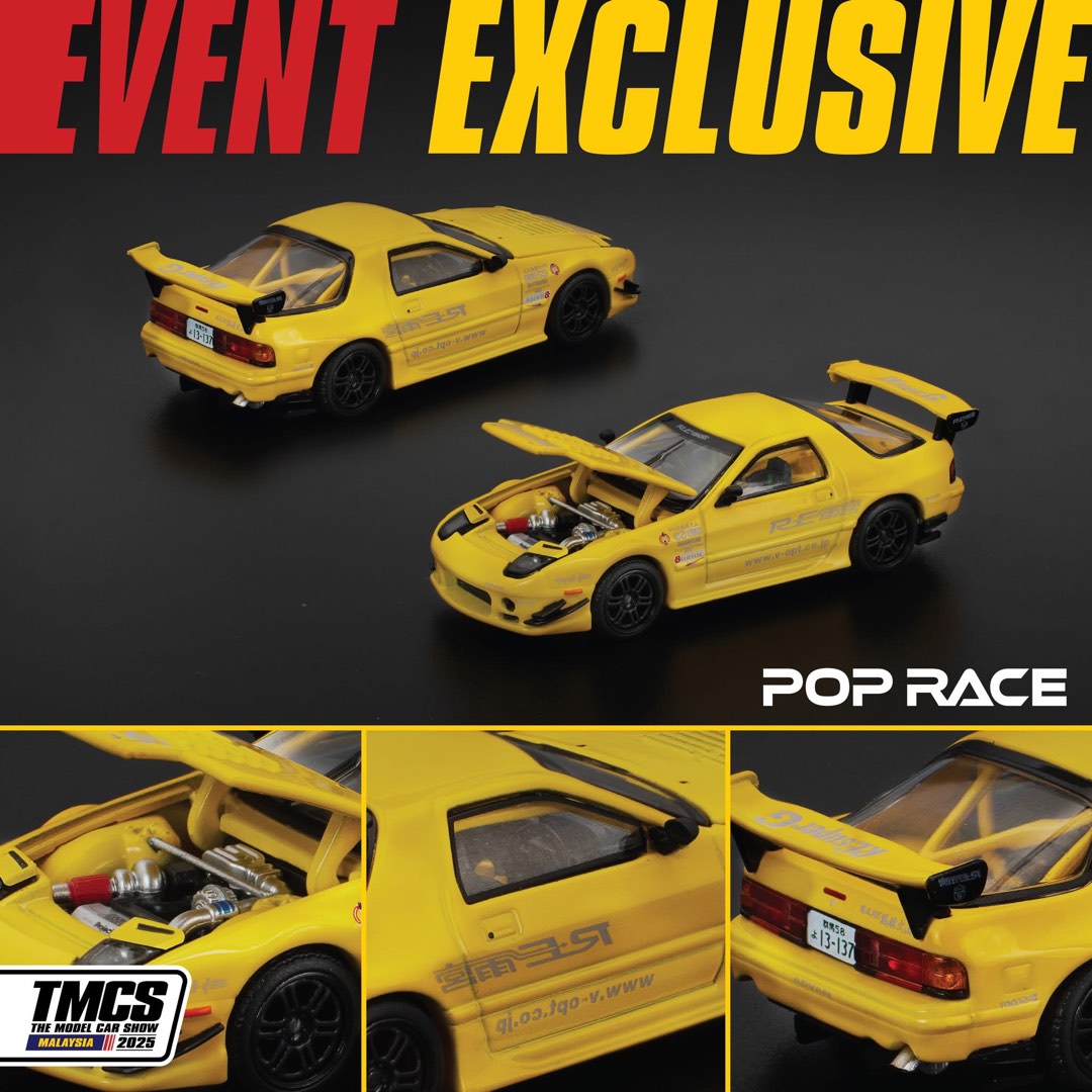 TMCS pop race rx7 fc, Hobbies & Toys, Collectibles & Memorabilia ...