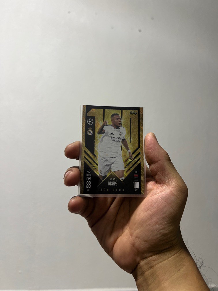Topps 100 club kylian mbappe, Hobbies & Toys, Memorabilia ...