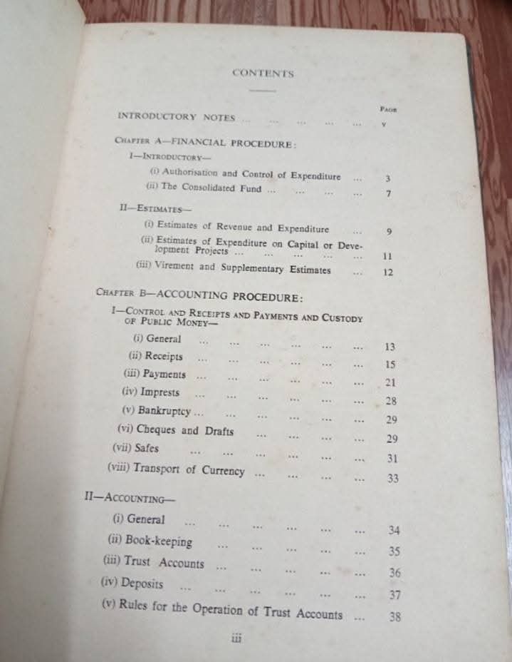Treasury Instructions Government of Malaysia Revised edition 1970 121 ...