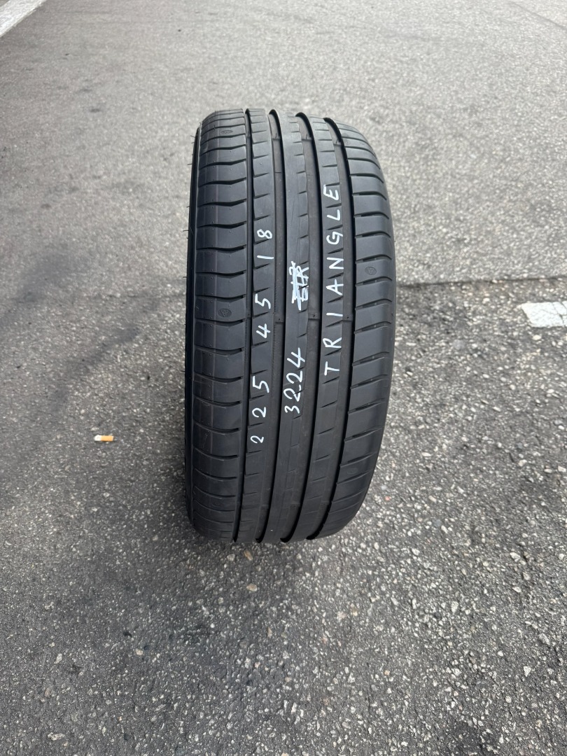 Triangle 225 45R18 (1), Car Accessories, Tyres & Rims on Carousell