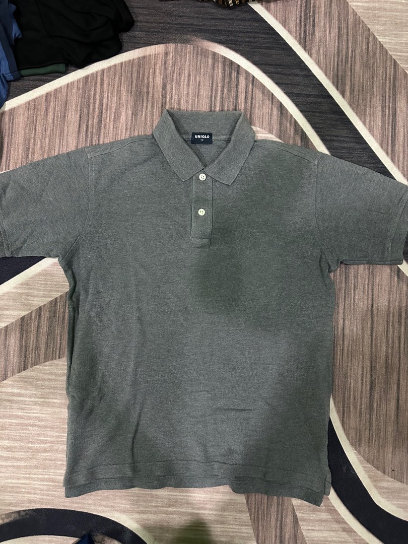 uniqlo boxy polo shirt, Men's Fashion, Tops & Sets, Tshirts & Polo ...
