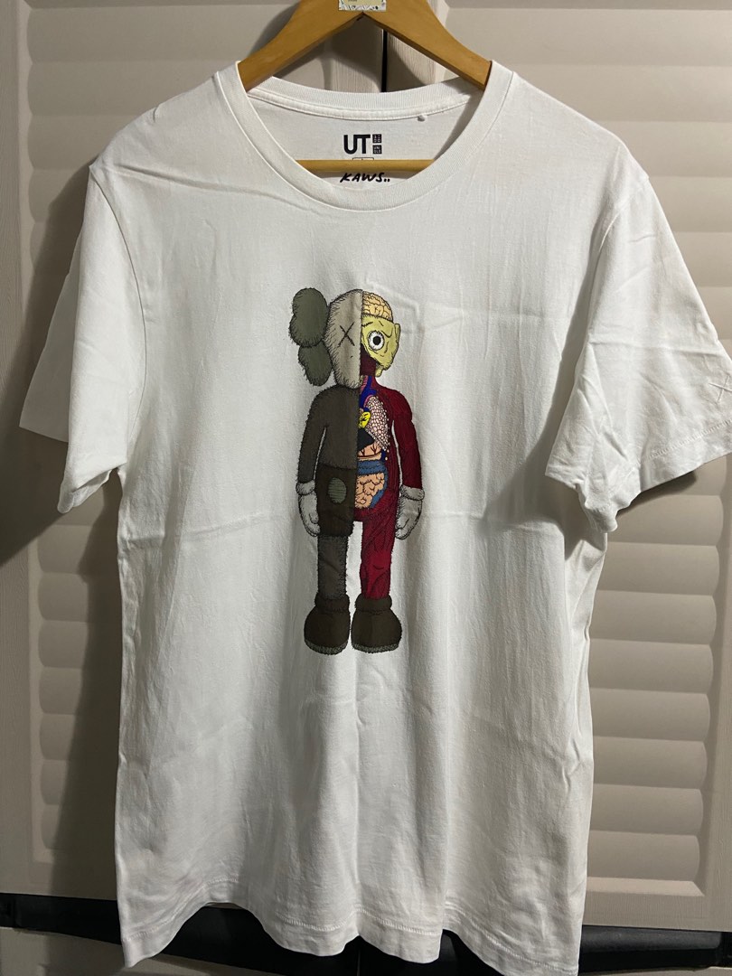 UNIQLO UT X KAWS SINGLE STITCH MENS, Men's Fashion, Tops & Sets ...