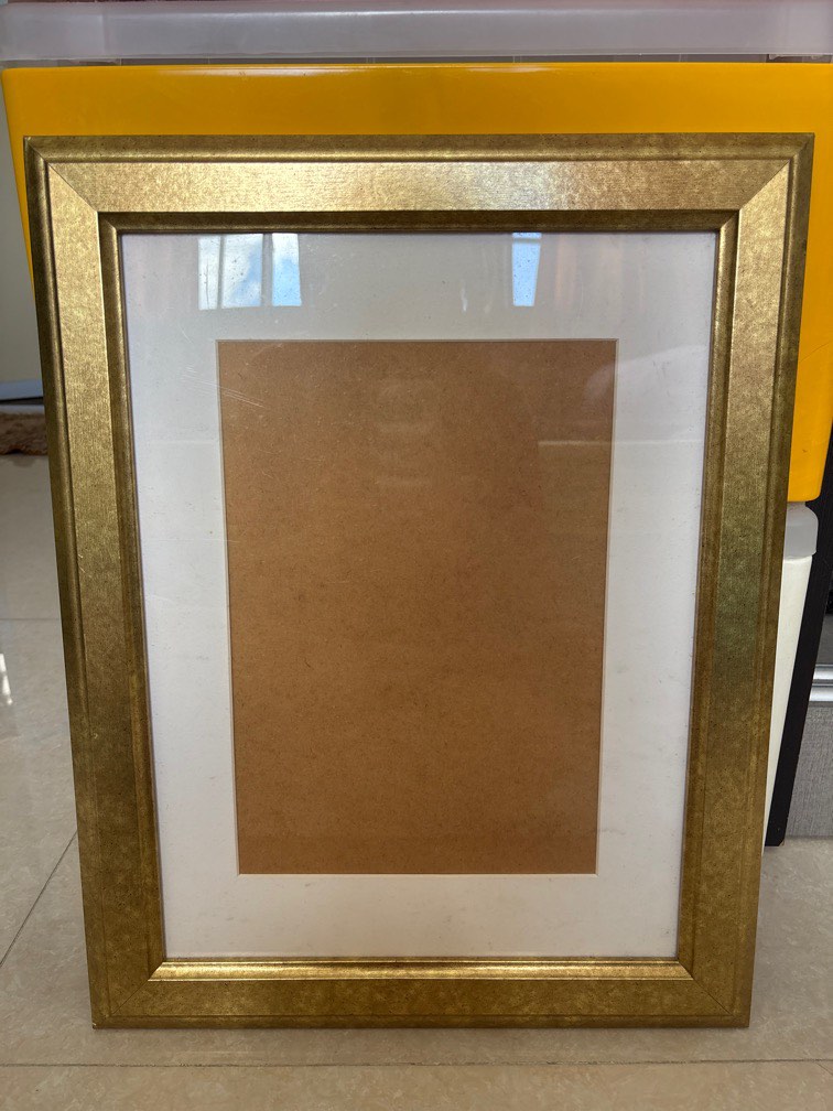 (Very New) IKEA Gold Frame, Furniture & Home Living, Home Decor ...