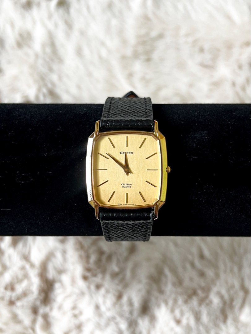 Vintage CITIZEN EXCEED TANK, Men's Fashion, Watches & Accessories ...