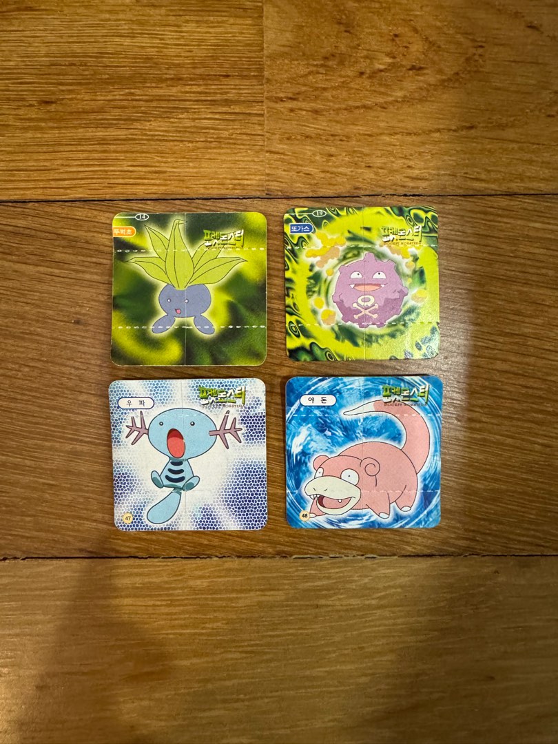 Vintage Pokemon Flip Discs, Hobbies & Toys, Memorabilia & Collectibles ...