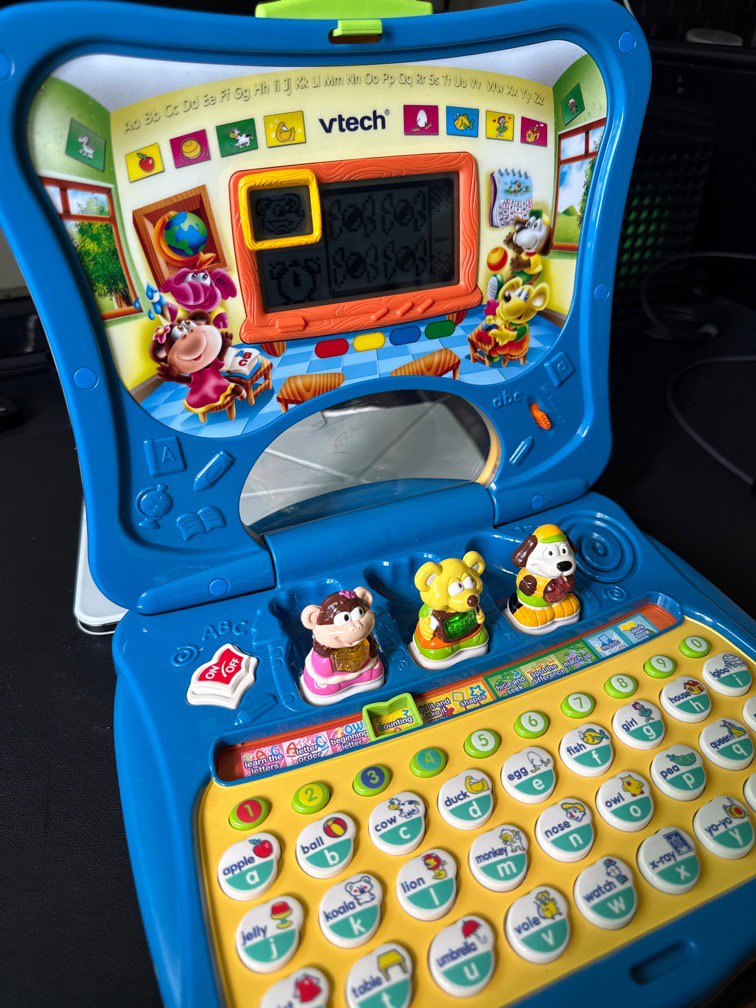 Vtech letter fun laptop, Babies & Kids, Infant Playtime on Carousell