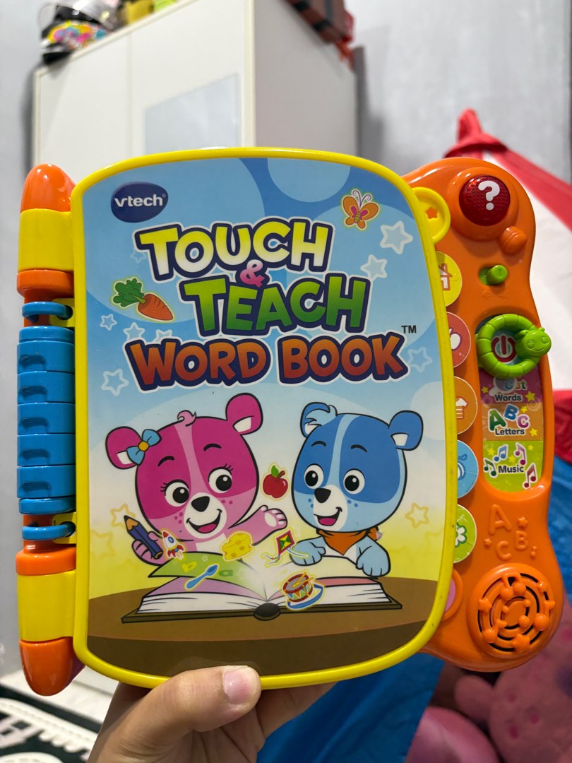 VTECH TOUCH & TEACH WORD BOOK, Babies & Kids, Infant Playtime on Carousell
