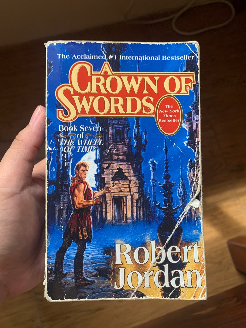Wheel of Time Book 7: A Crown of Swords, Hobbies & Toys, Books ...