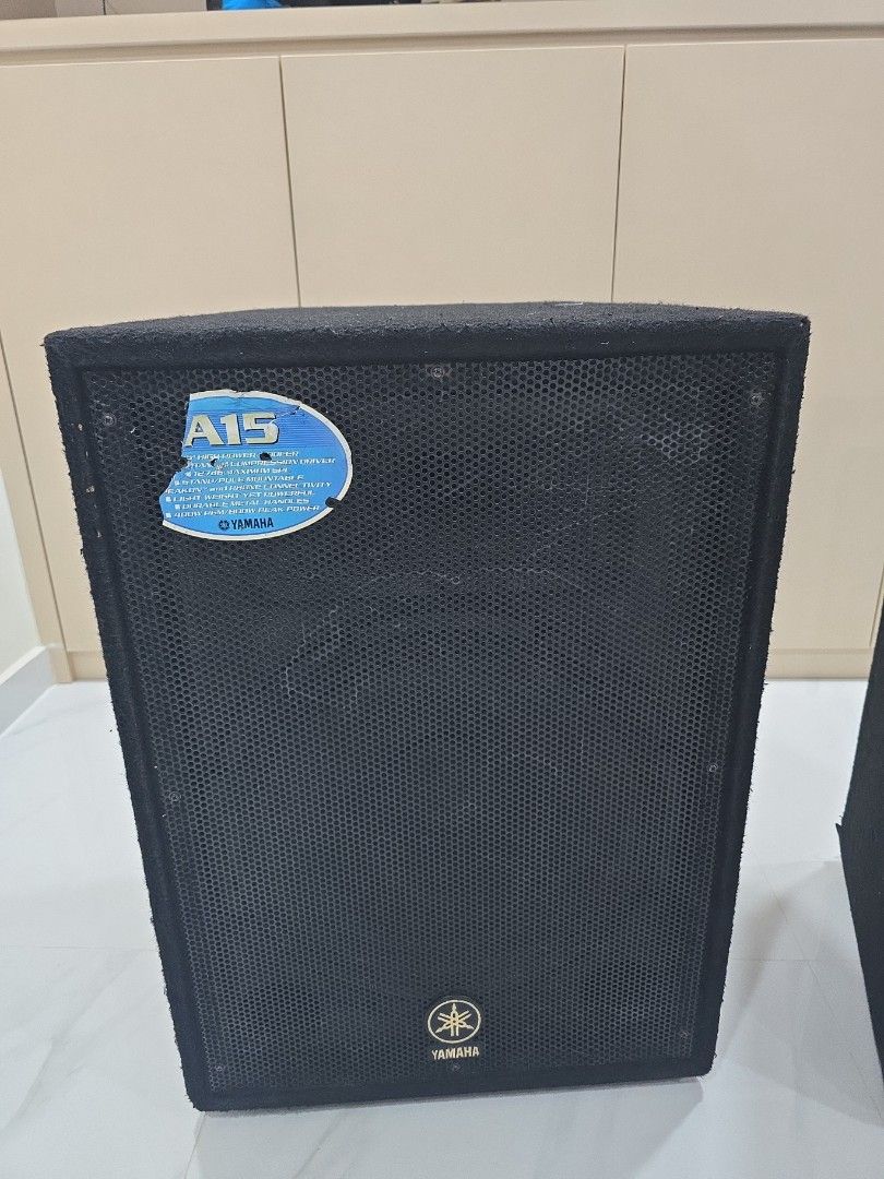Yamaha A15 Passive Speaker (1 good + 1 spoil), Audio, Soundbars ...