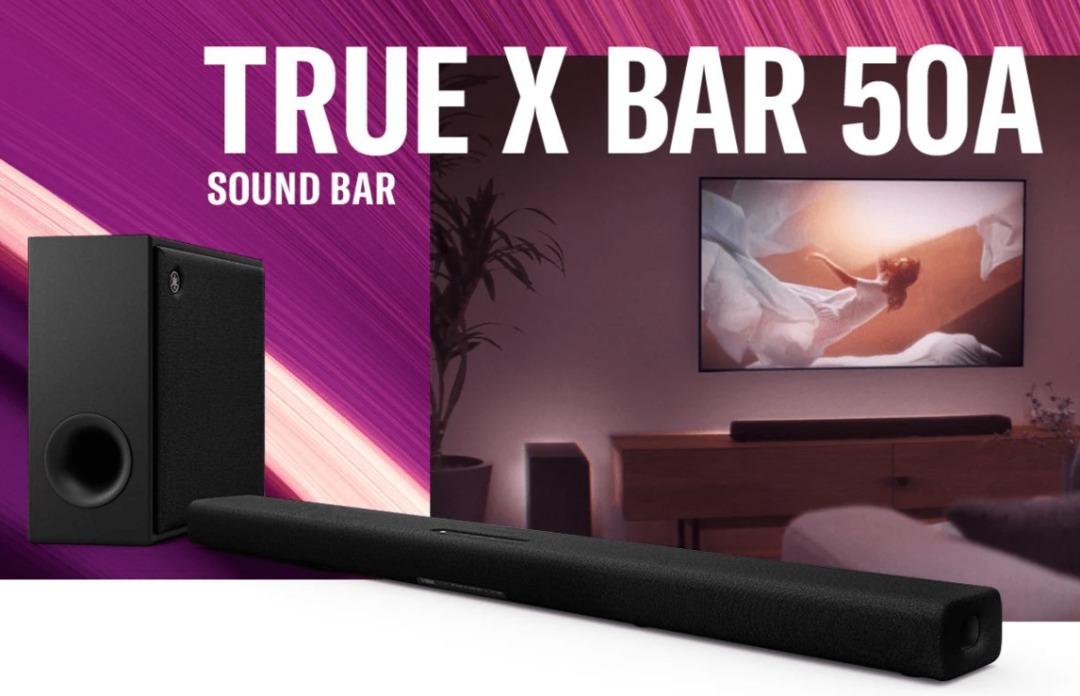 Yamaha True X Bar 50A | ATS-500X SR-X50A, Audio, Soundbars, Speakers ...