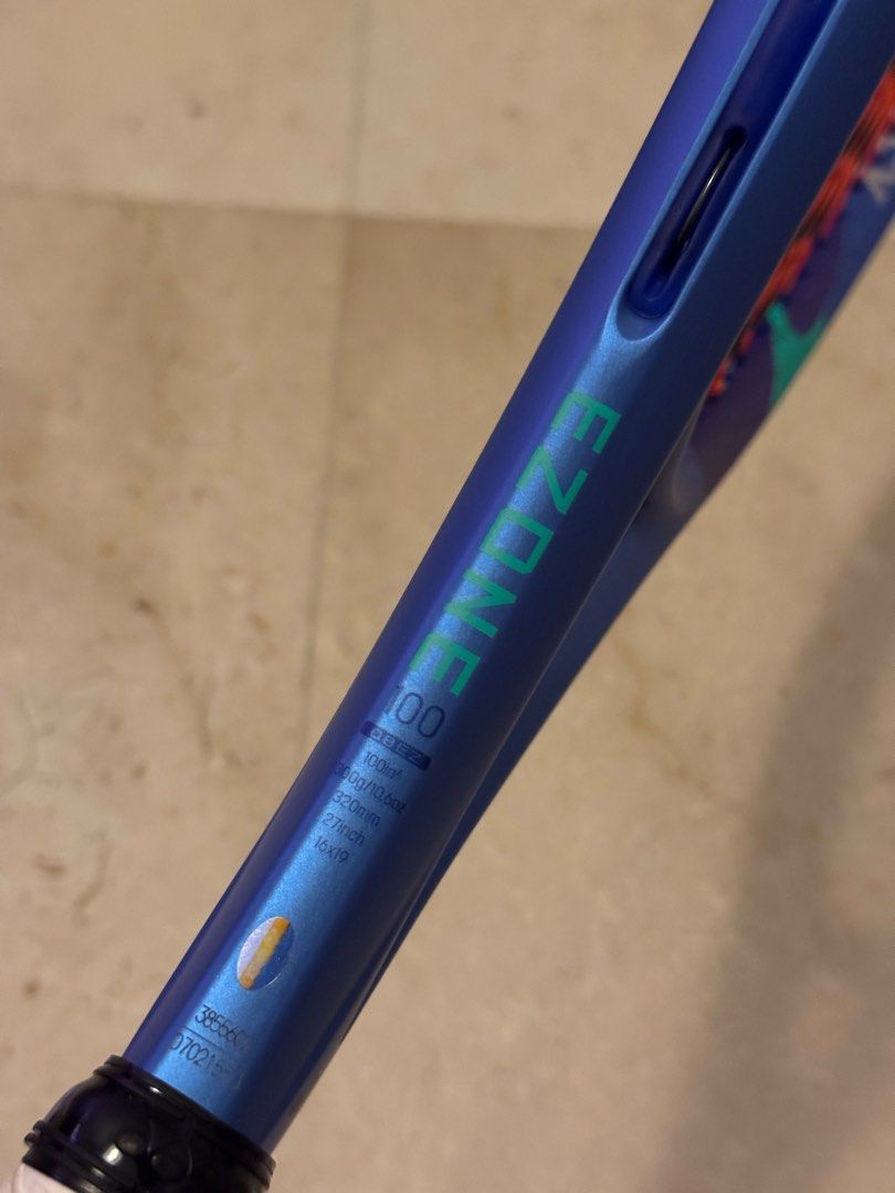 Yonex ezone 100 L2 grip 2025, Sports Equipment, Sports & Games, Racket & Ball Sports on Carousell