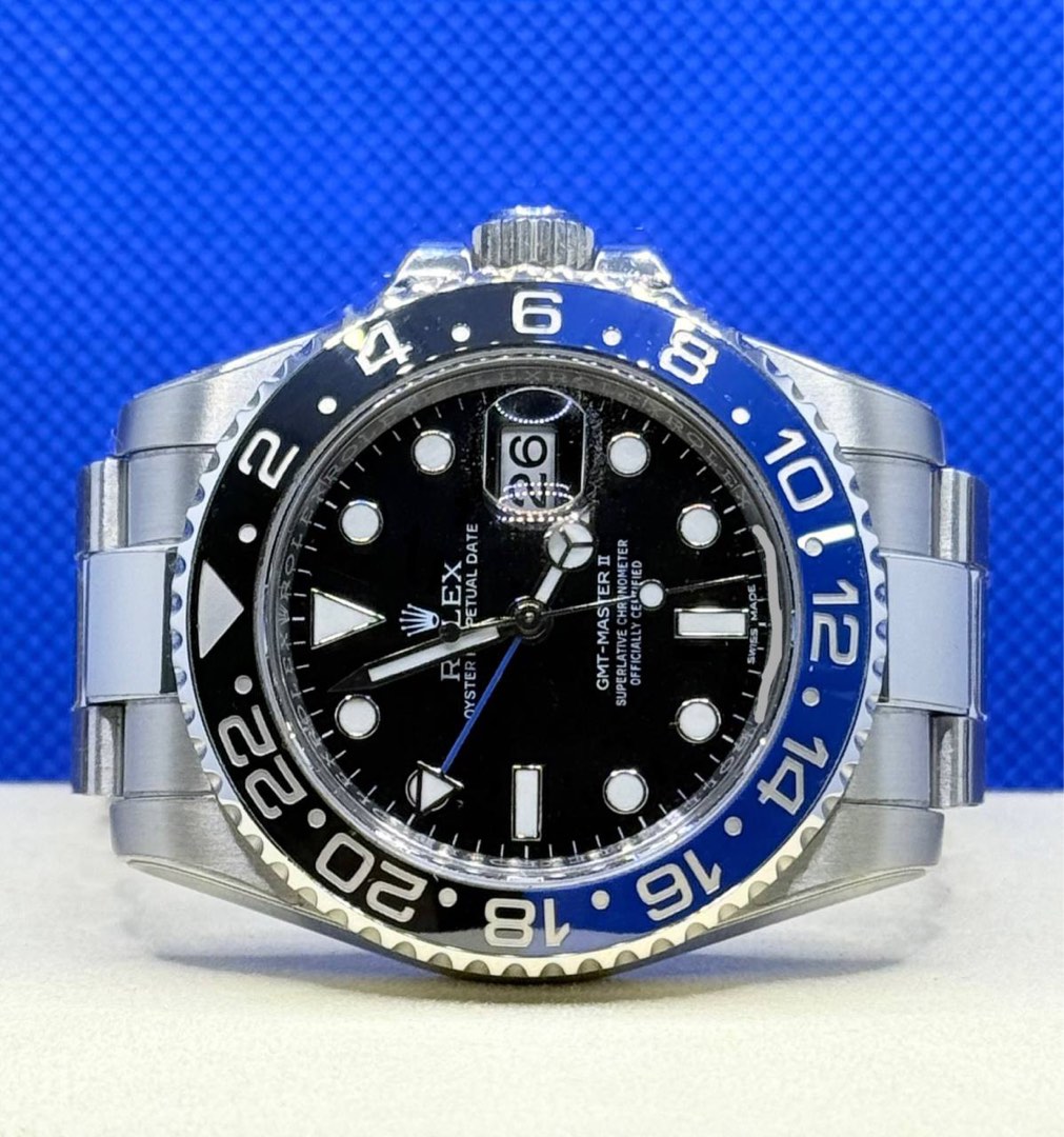 [2024 RSC Serviced] Pre Owned 07/2015 Rolex 116710BLNR GMT Master II ...
