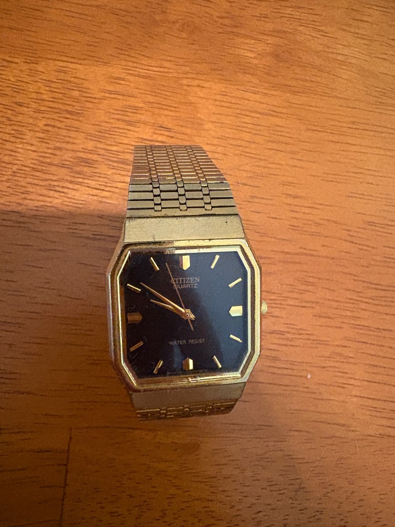 90’s Vintage Citizen Dress Watch, Gold-Tone, CQ Citizen Quartz, Flat, sleek, Women's Fashion ...